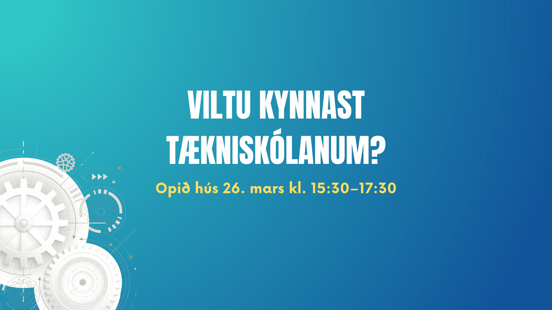 Opið hús 2025 | Tækniskólinn